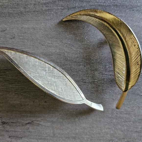 Jewelry | Vintage Leaf Brooches | Poshmark